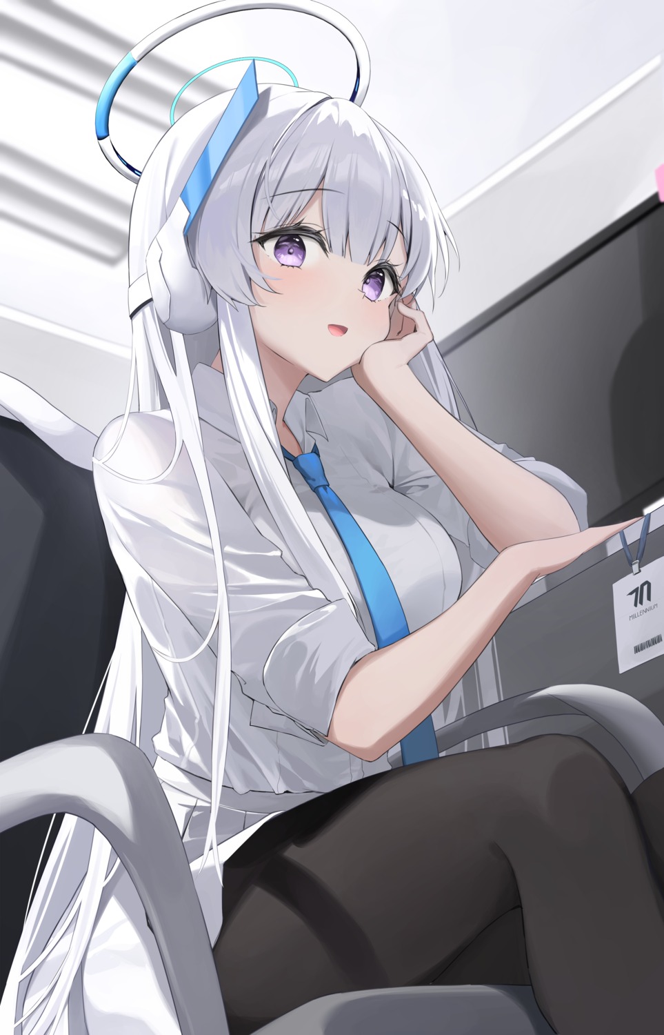 kuro (rudyan0128) blue archive ushio noa halo pantyhose seifuku | #1144234 | yande.re